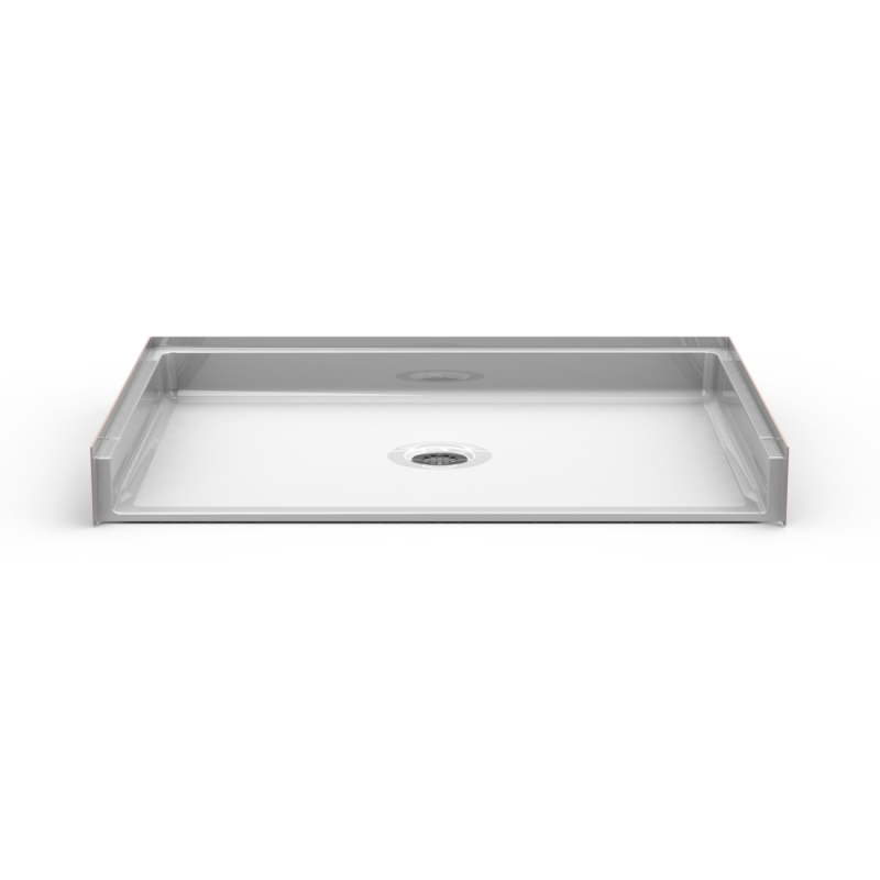 ADA Roll-In Shower Pan - One Piece 63x42
